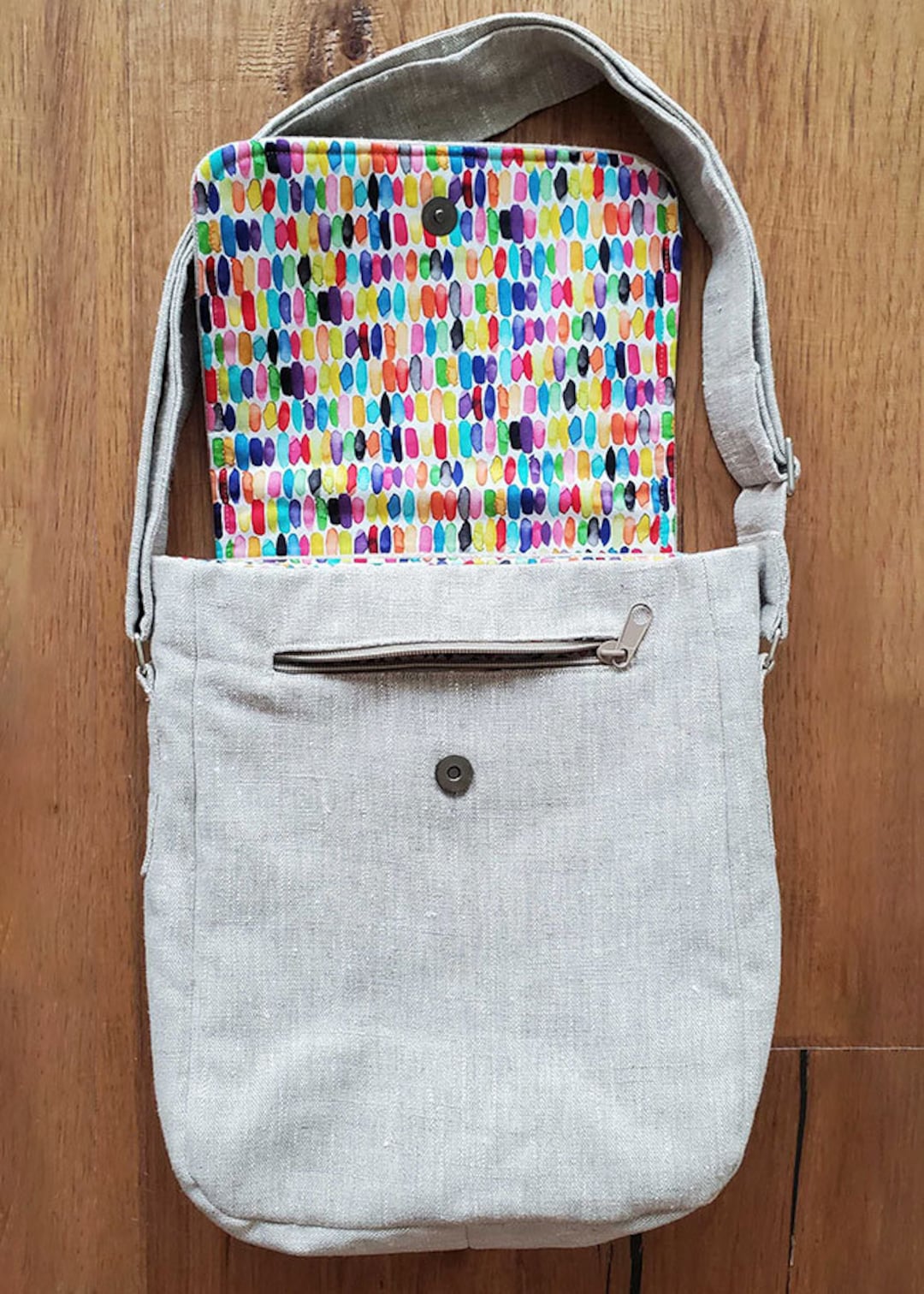 Messenger Bag PDF Sewing Pattern Messenger Bag, Bag PDF, Bag Sew, Bag ...
