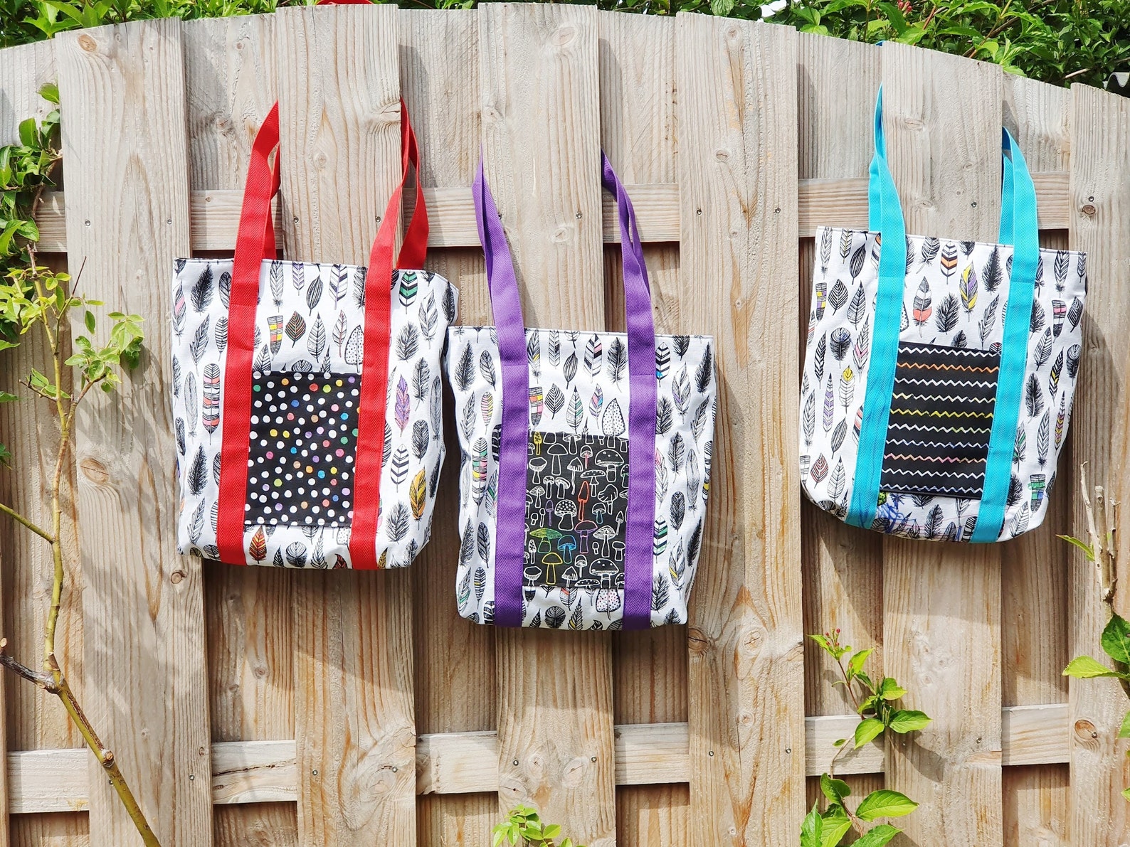 Tote Bag PDF Sewing Pattern Purse Pattern Tote Bag Pattern - Etsy