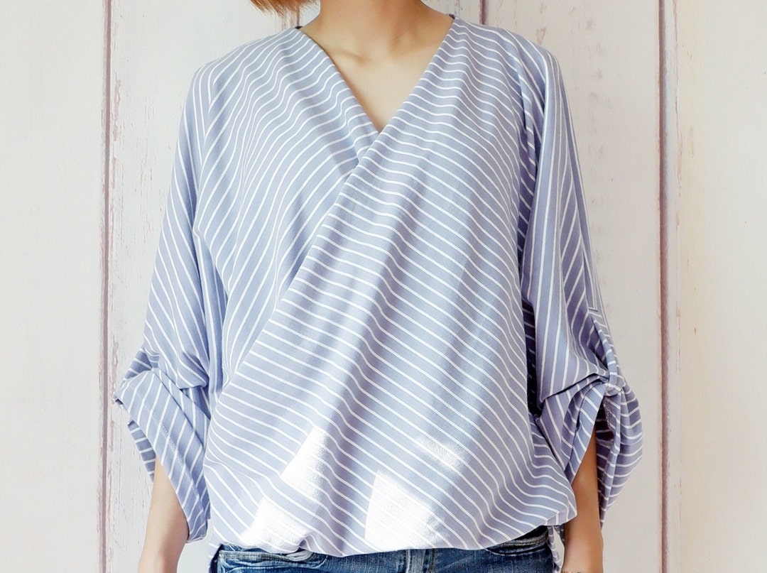 Neve Wrap Top PDF Sewing Pattern - Wrap Pattern, Wrap Top Pattern ...