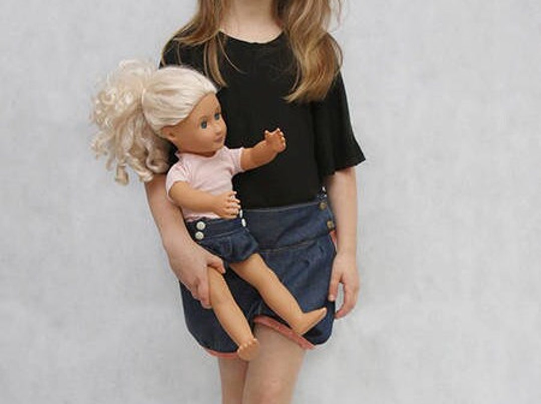 Dolls Berry Bubbles PDF Sewing Pattern Shorts Pattern, Doll Shorts ...