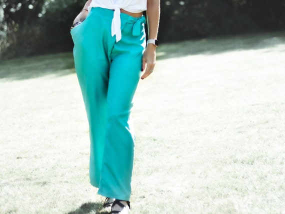 BUNDLE Wrap Trousers PDF Sewing Pattern Trousers Pattern - Etsy