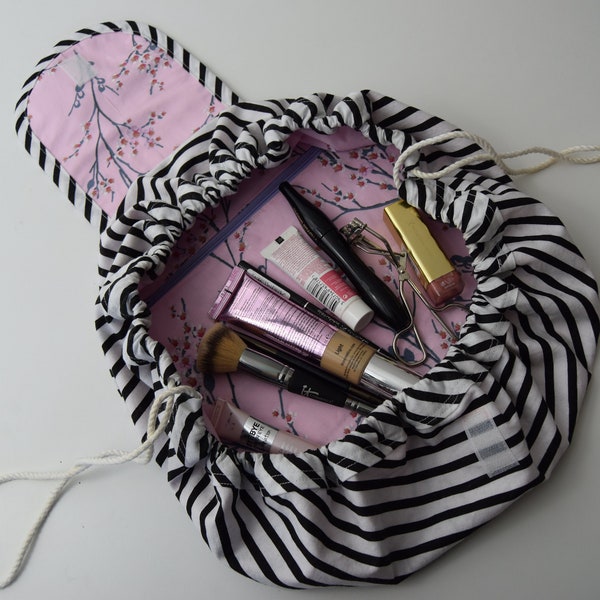 Drawstring Makeup Bag - Etsy