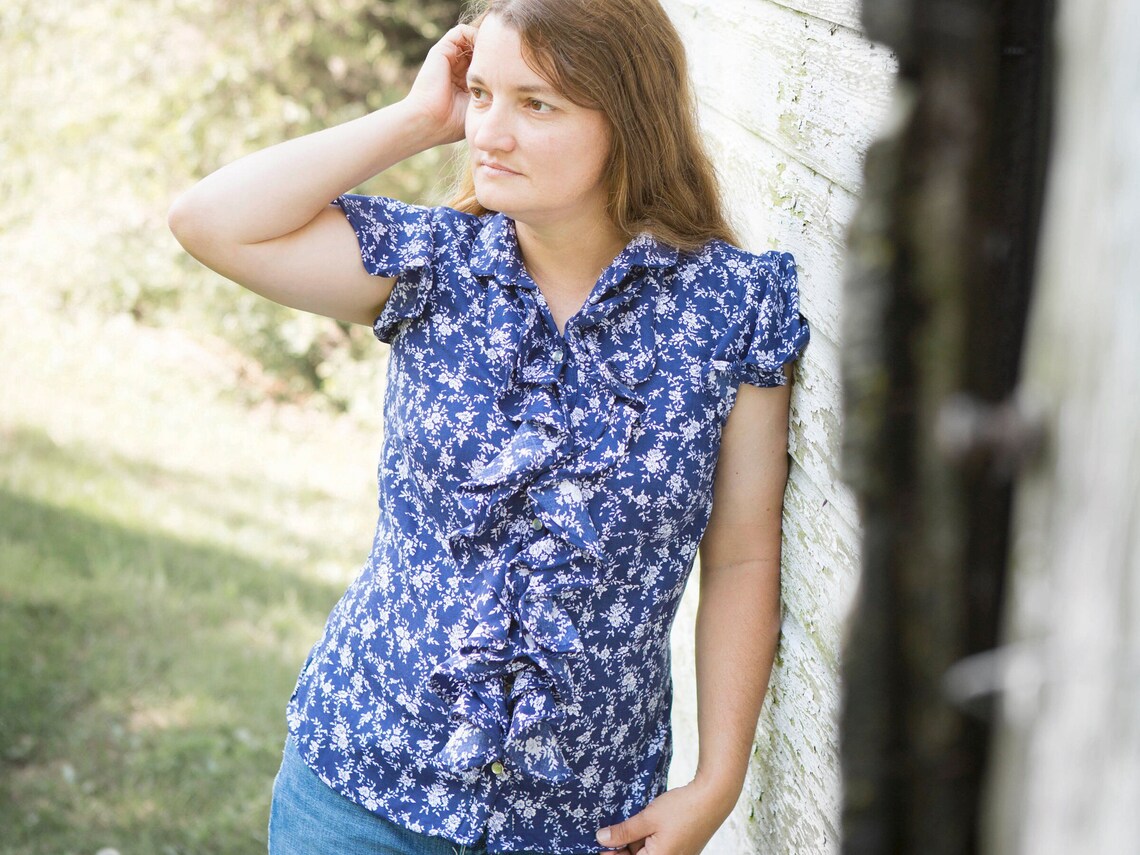 BUNDLE Riviera PDF Sewing Pattern Ruffle Pattern Ruffle Top | Etsy