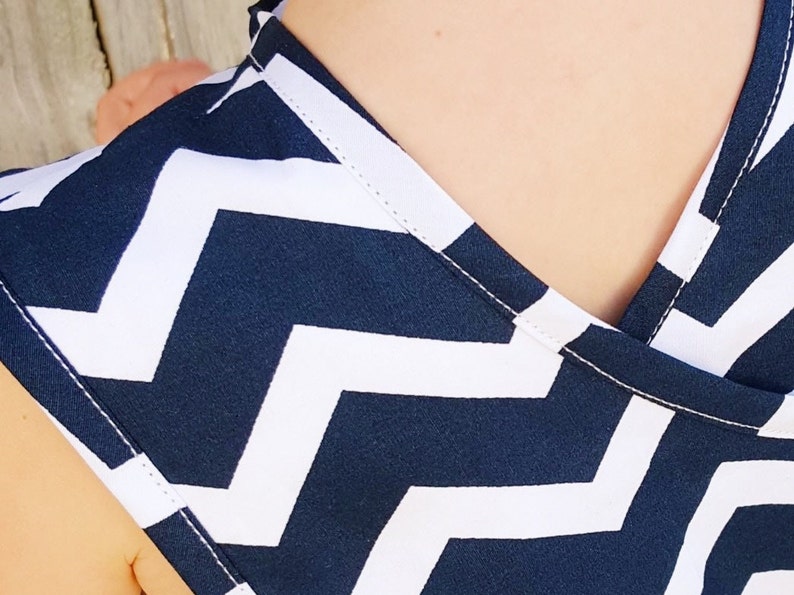 Childrens Amy Dress PDF Sewing Pattern Reversible Pattern - Etsy UK