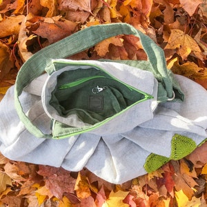 Pleated Bag PDF Sewing Pattern - Purse Pattern, Pleated Bag Pattern ...