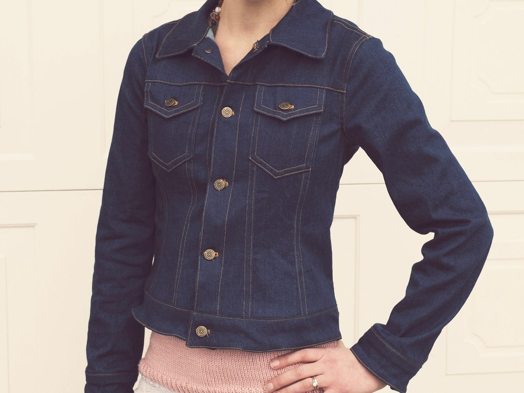 COMPLETE COLLECTION Kingston Denim Jacket PDF Sewing Pattern Jacket ...