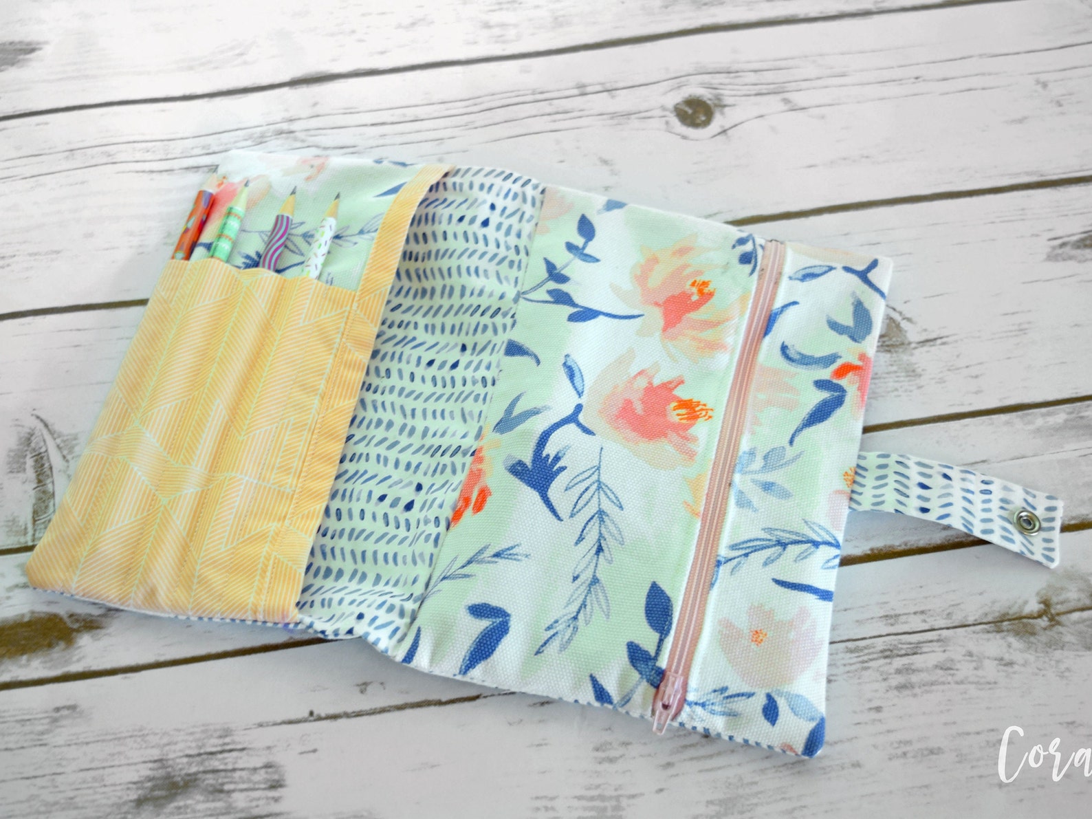 Pencil Case PDF Sewing Pattern Pouch Pattern Pencil Case | Etsy Canada