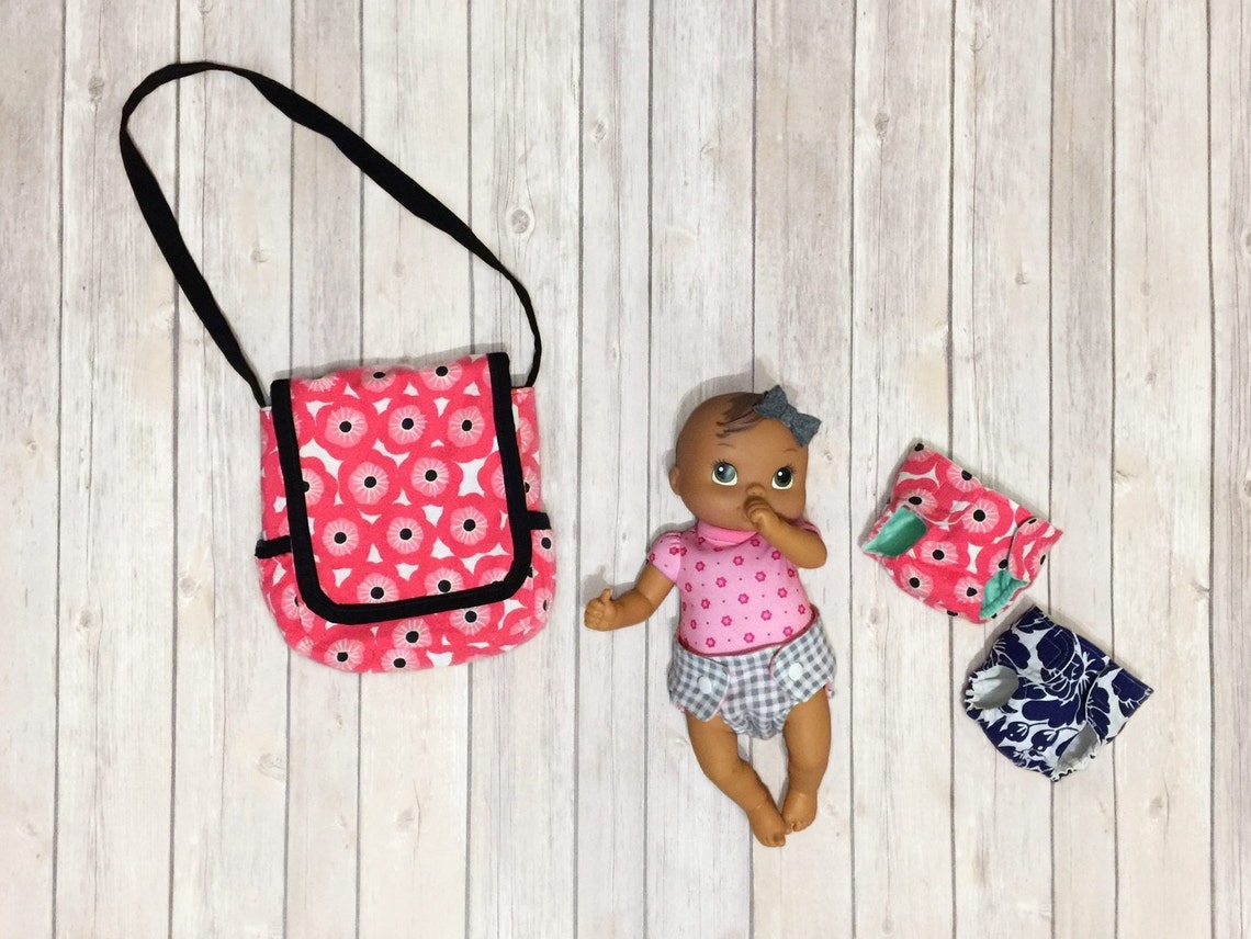 Dollies Diaper Bag PDF Sewing Pattern Toy Pattern Diaper - Etsy UK