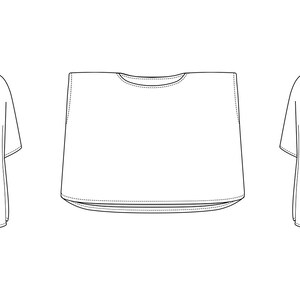 Children’s Floaty Florence PDF Sewing Pattern - Top Pattern, Floaty Top ...