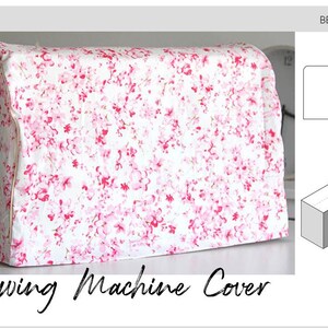 Sewing Machine Cover PDF Sewing Pattern - Home Pattern, Machine Cover ...