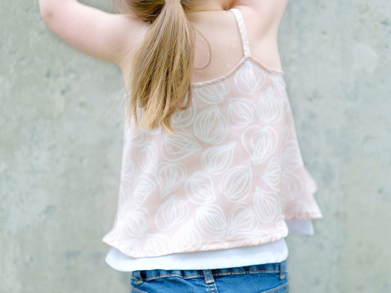 Childrens Chloe PDF Sewing Pattern Cami Pattern Cami Top - Etsy