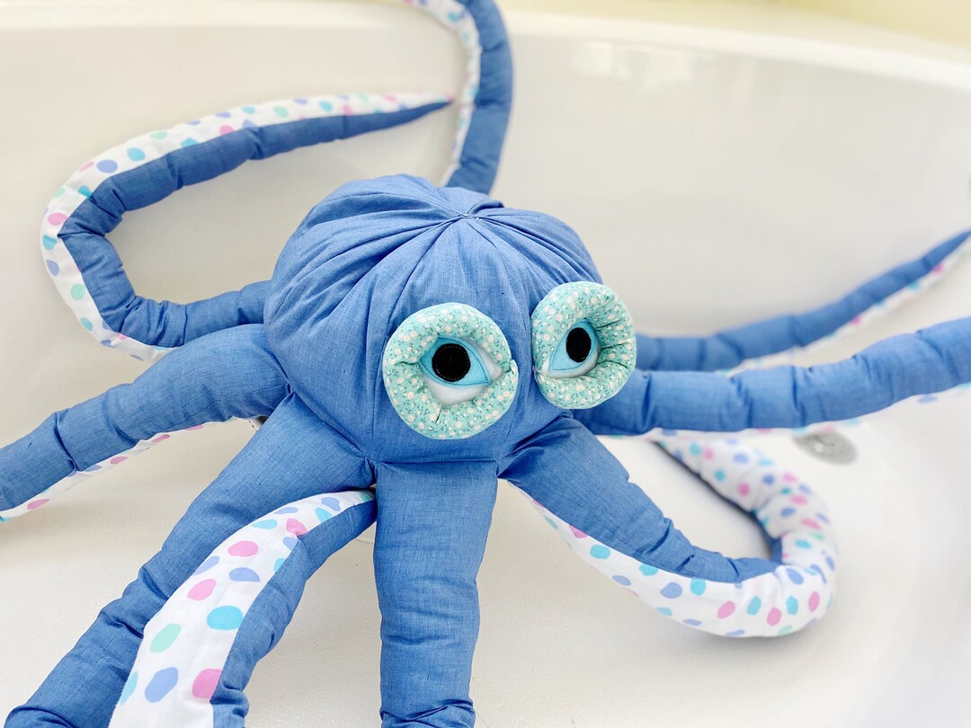 Giant Stuffed Octopus PDF Sewing Pattern - Pillow Pattern, Animal ...