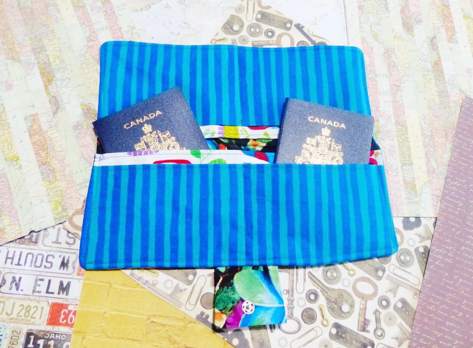 Family Passport Wallet PDF Sewing Pattern Pattern Passport | Etsy