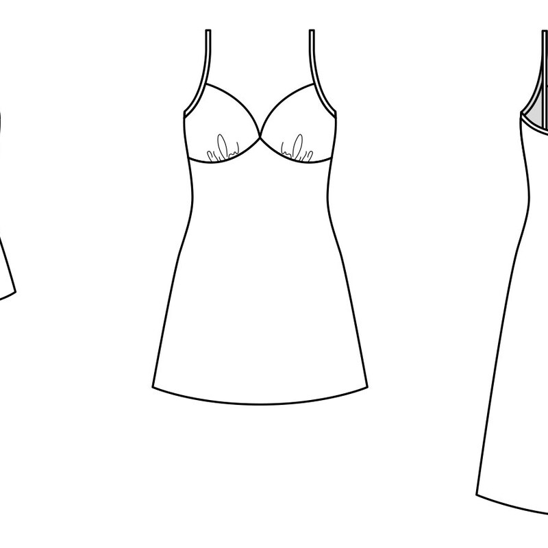 Full Slip Pattern - Etsy