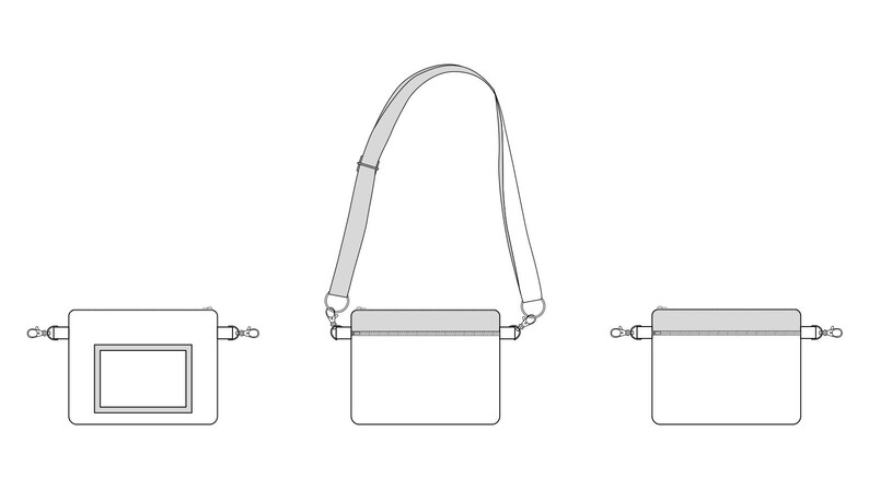 Belt Loop Bag PDF Sewing Pattern Belt Loop PDF Belt Loop - Etsy