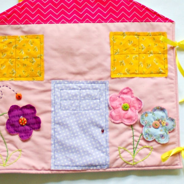 Fabric Doll House Book Pattern - Etsy