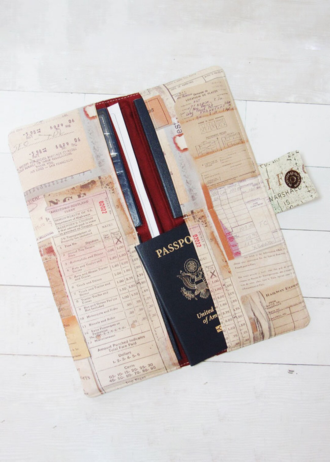 Family Passport Wallet PDF Sewing Pattern - Pattern, Passport Wallet ...