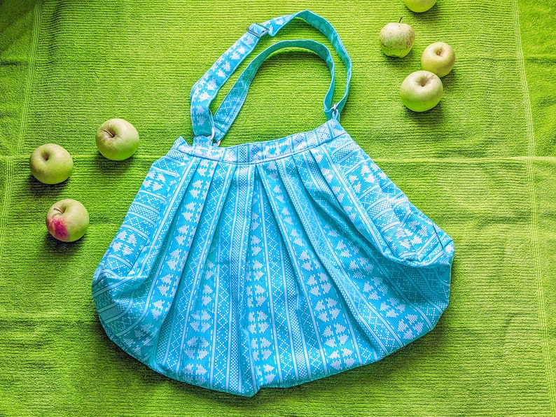 Pleated Bag PDF Sewing Pattern Purse Pattern Pleated Bag - Etsy
