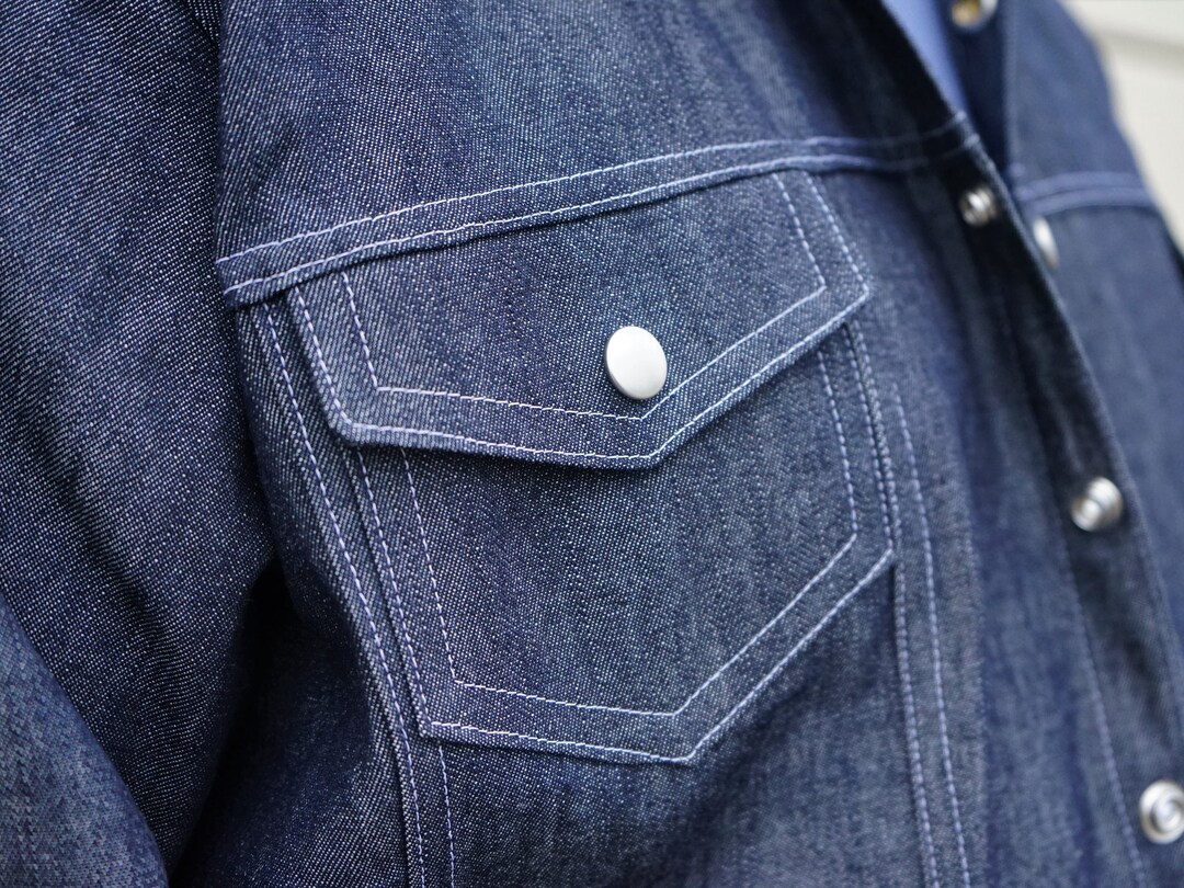 BUNDLE Men’s Kingston PDF Sewing Pattern - Jacket Pattern, Denim Jacket ...