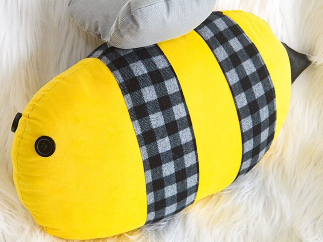 Pollinator Pillows Bee PDF Sewing Pattern Pillow Pattern, Bee Pillow ...