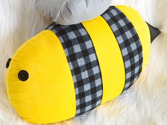 Pollinator Pillows Bee PDF Sewing Pattern Pillow Pattern | Etsy