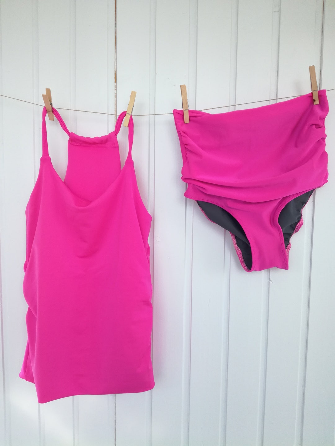 Two Piece Swim Set PDF Sewing Pattern Swimwear Pattern, Swim Set ...