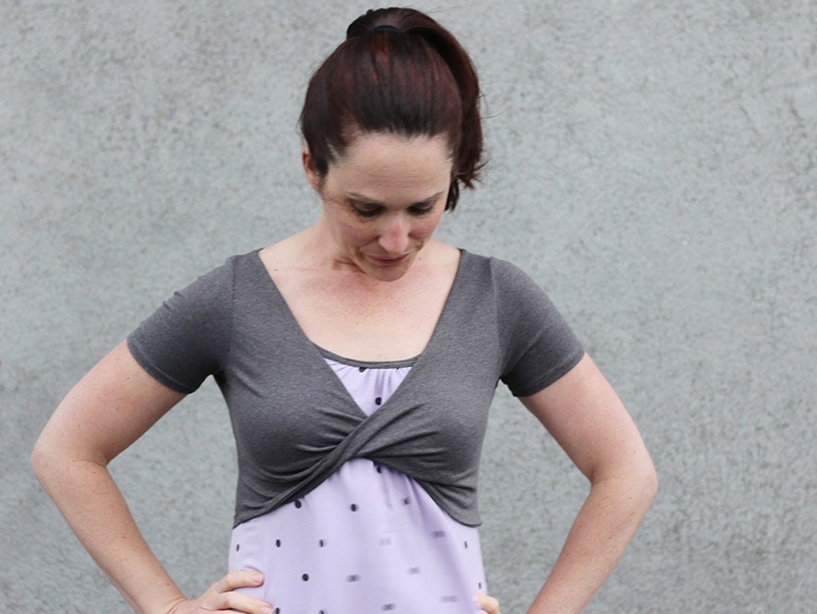 Talia Twist PDF Sewing Pattern Twist Top Pattern Talia Top - Etsy