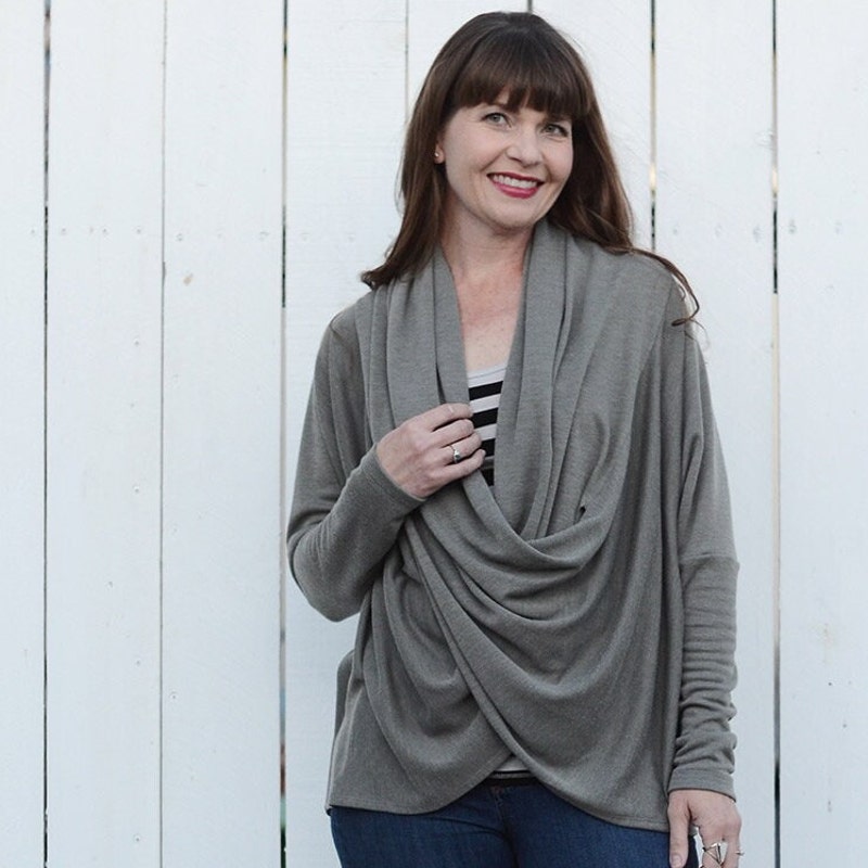 Draped Top Pattern - Etsy