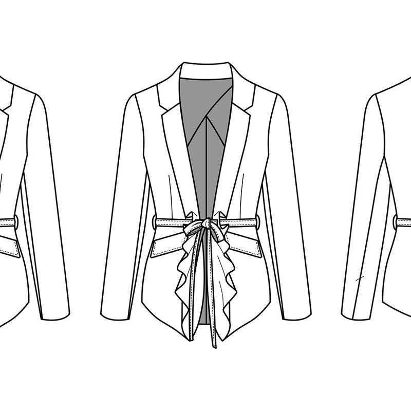 Jacket Pattern - Etsy