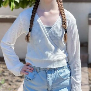 BUNDLE Wrap Cardigan PDF Sewing Pattern - Sweater Pattern, Wrap Cardi ...