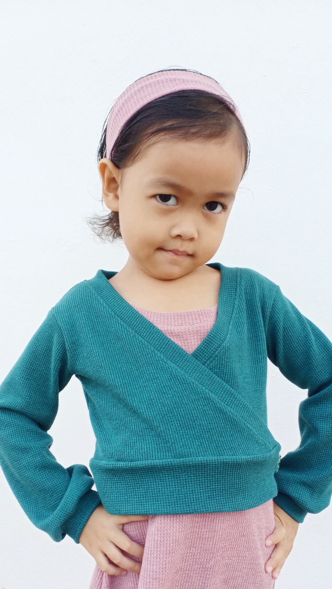 Childs Wrap Cardigan PDF Sewing Pattern Sweater Pattern Wrap Cardi