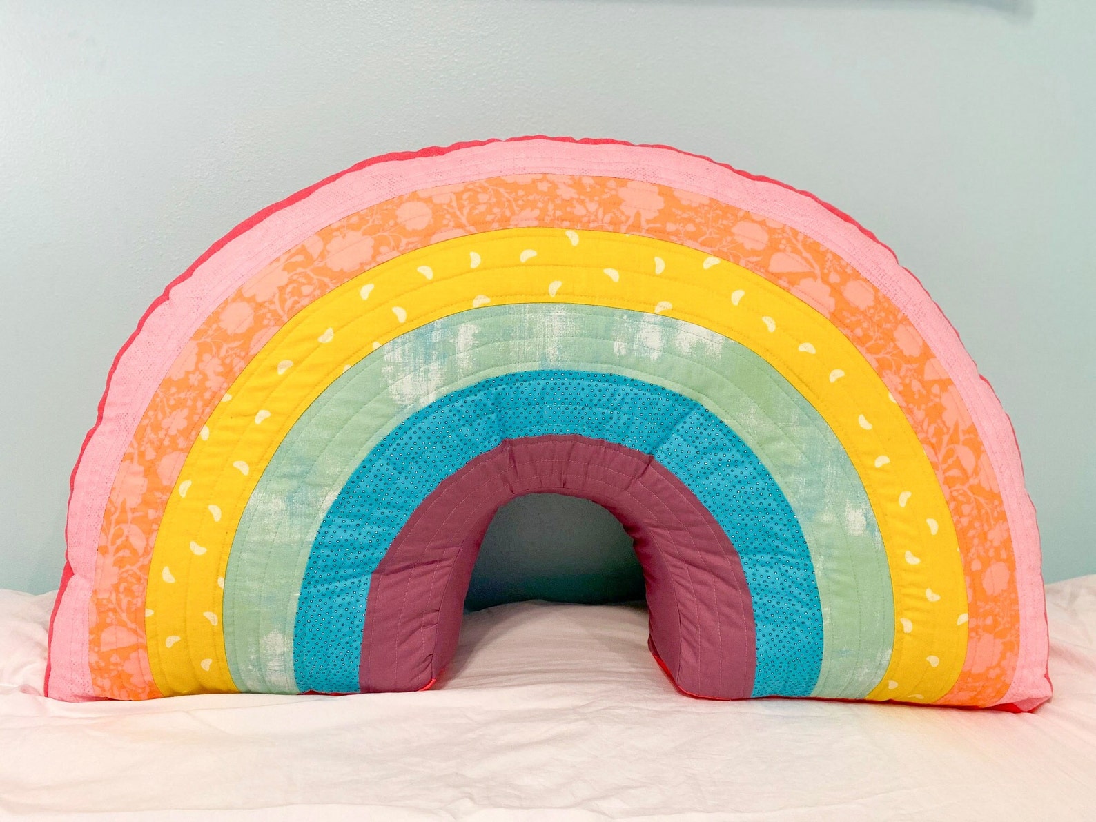 Happy Cloud & Rainbow Pillows PDF Sewing Pattern Pillow - Etsy