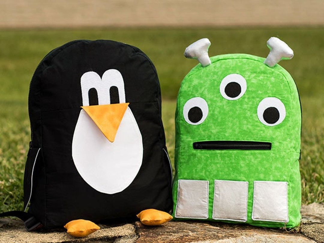 Kids Zoo Backpack Bundle PDF Sewing Pattern Backpack - Etsy