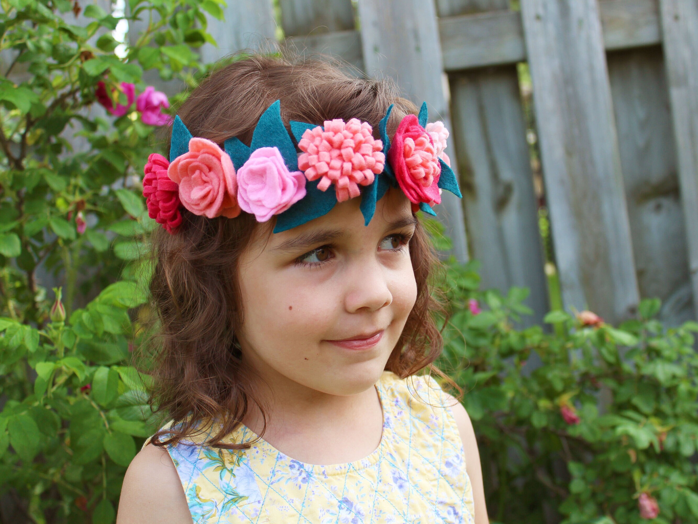 Flower Crown Headband Tutorial