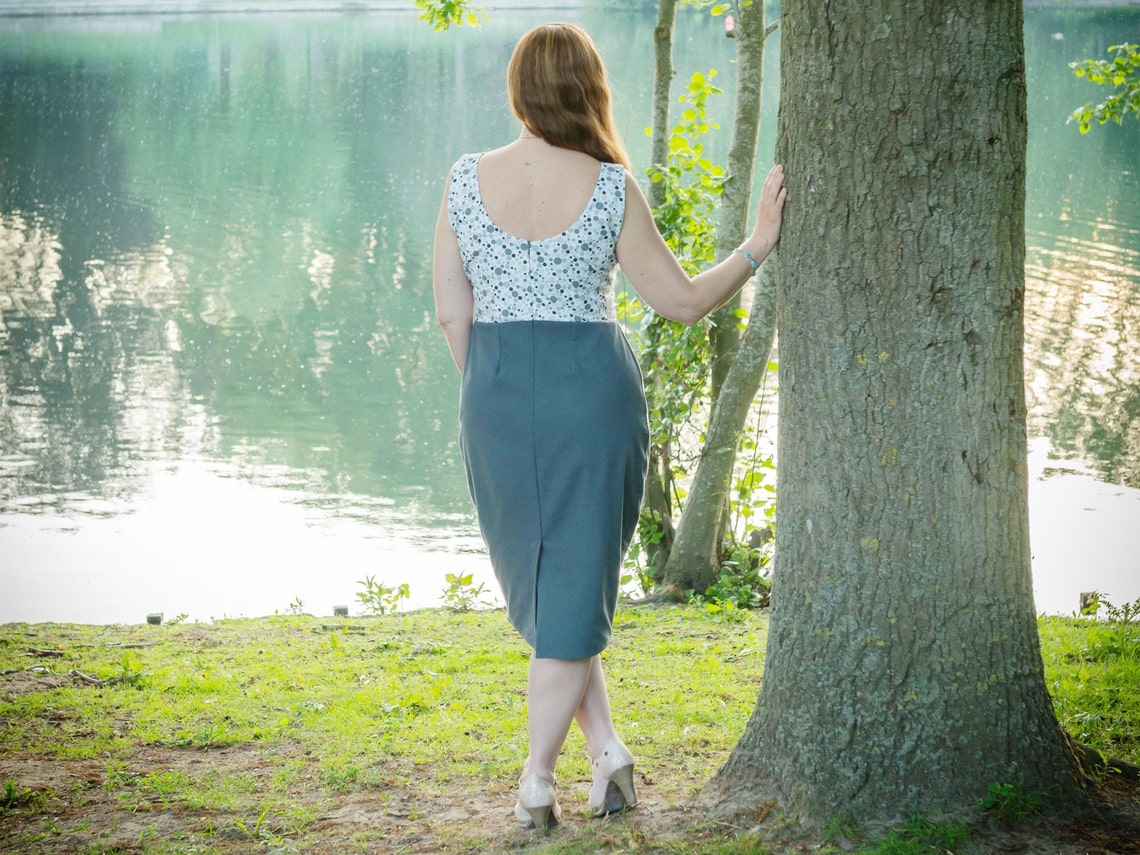 Penelope Pencil Dress PDF Sewing Pattern Dress Pattern | Etsy