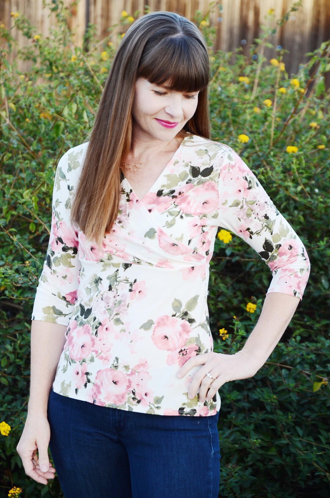 Chrissy Cross Over PDF Sewing Pattern Blouse Pattern, Cross Over ...