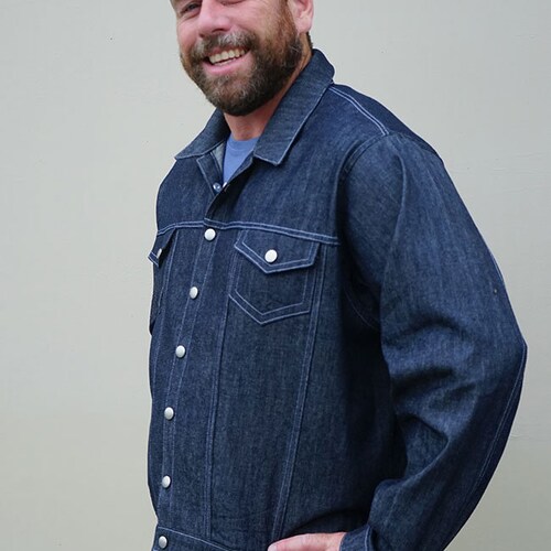 Shirt Jacket PDF Sewing Pattern Men's Sizes XXS-2XL - Etsy