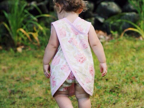 Childrens Amy Dress PDF Sewing Pattern Reversible Pattern | Etsy UK