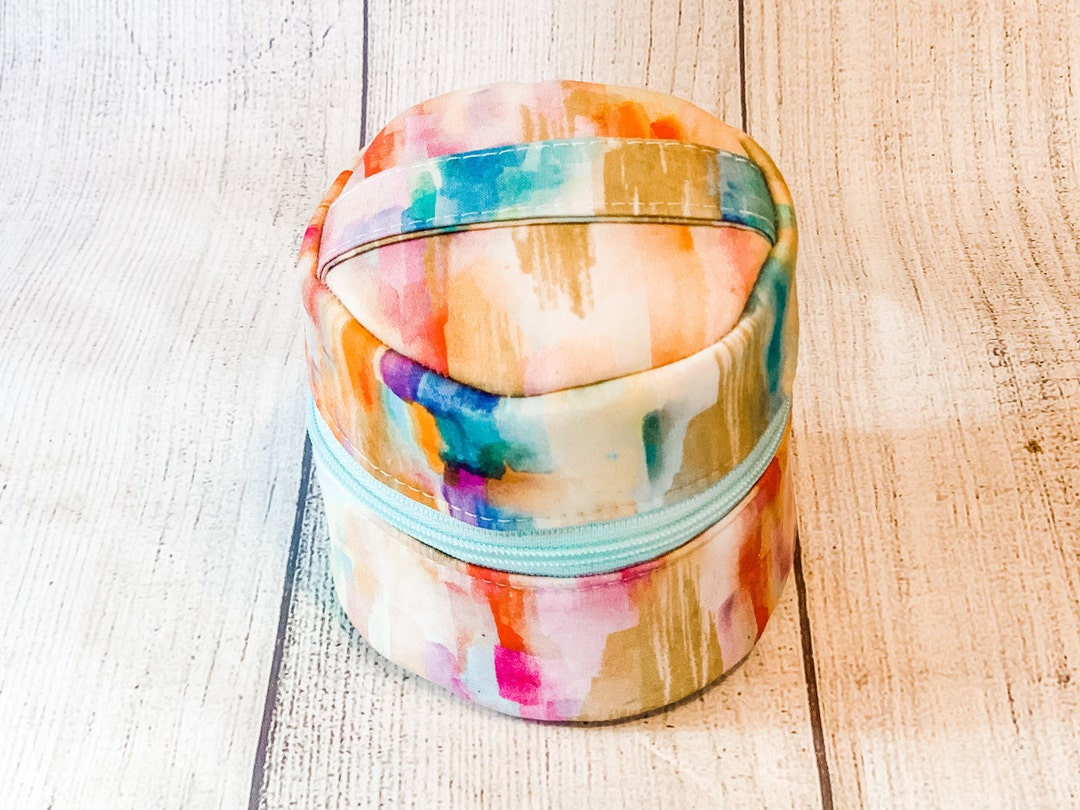 Round Zip Bags PDF Sewing Pattern - Bag Pattern, Zip Bags Pattern ...