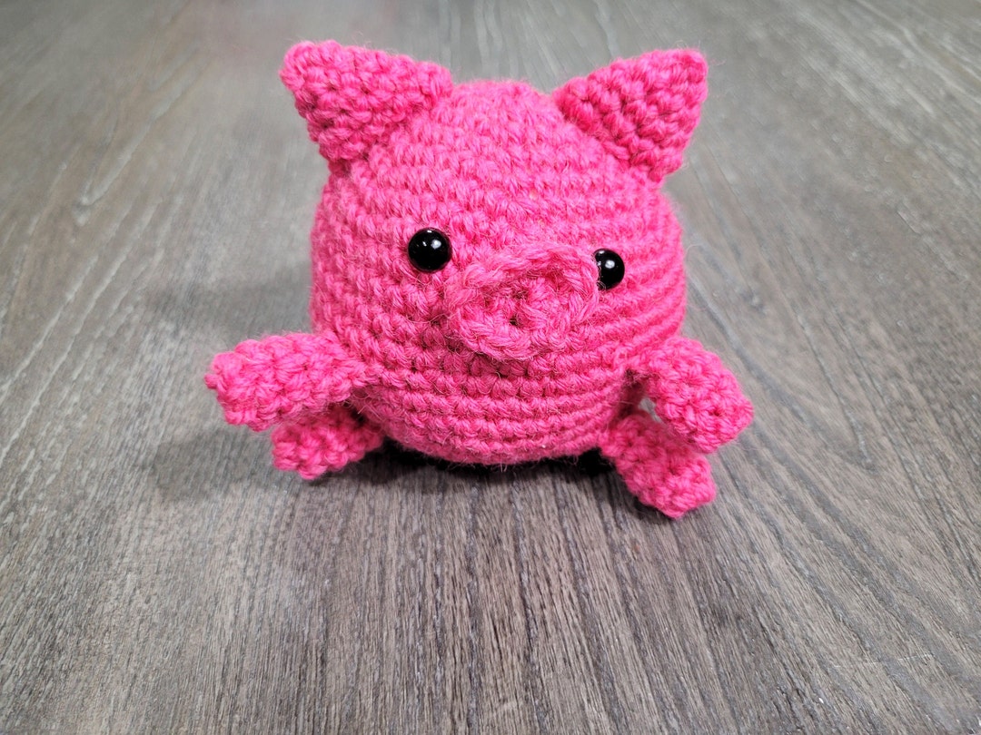 Roly Poly Piglet PDF Sewing Pattern Piglet Pattern, Pig Crochet Pattern ...