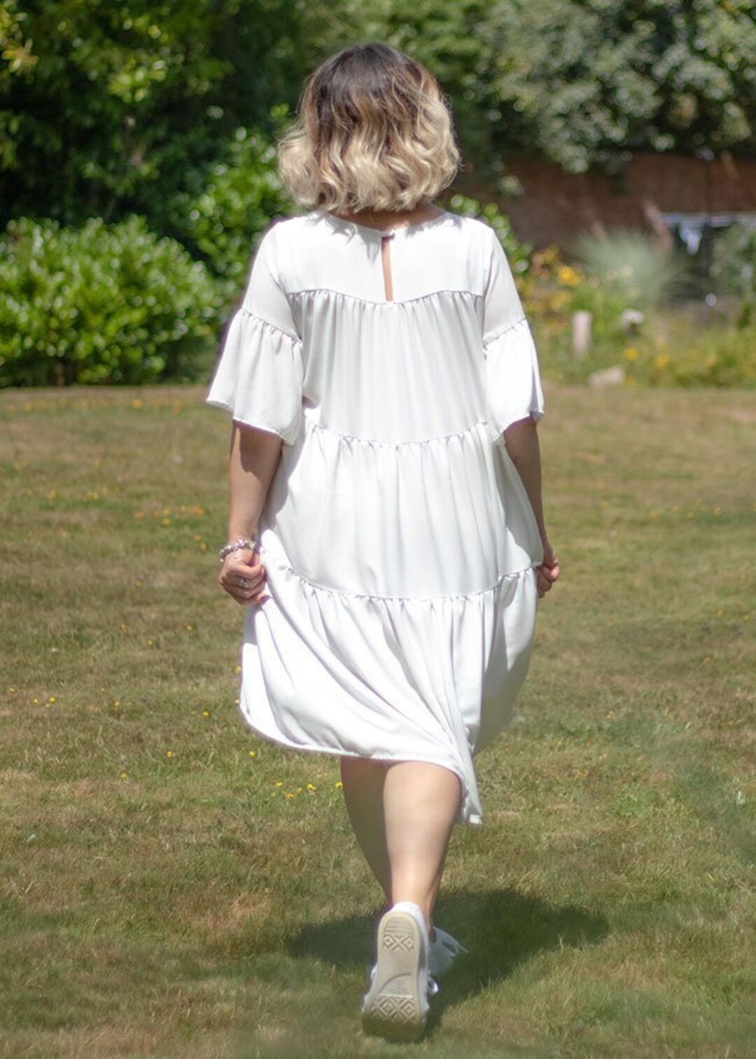 Toronto Day Dress PDF Sewing Pattern - Flowy Pattern, Tiered Dress ...