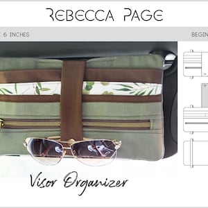 Visor Organizer PDF Sewing Pattern Visor PDF Visor Pattern - Etsy