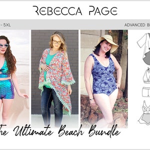 BUNDLE the Ultimate Beach Collection PDF Sewing Pattern Beach Pattern ...