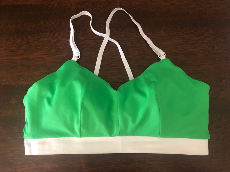 Racerback Bralette PDF Sewing Pattern Bra Pattern Comfy - Etsy