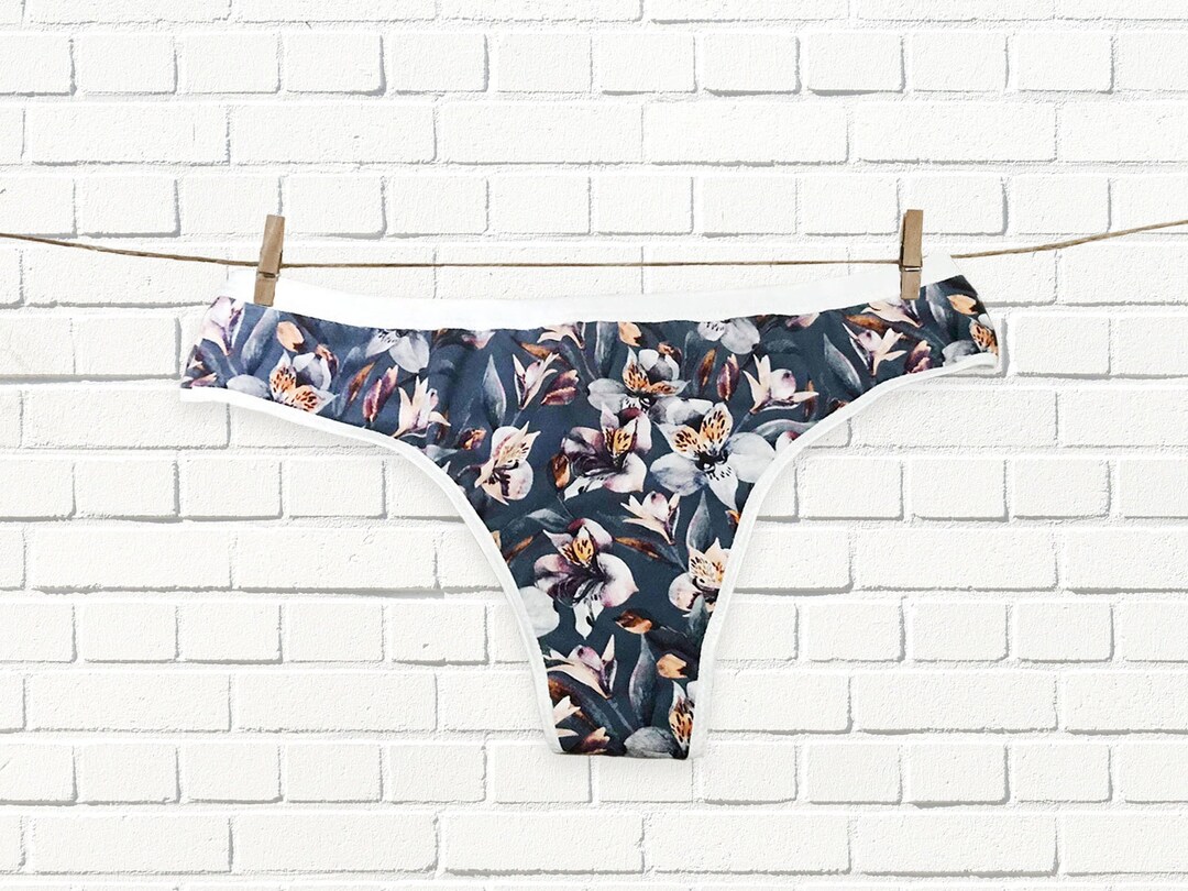 Basic Thong PDF Sewing Pattern - Panties Pattern, Basic Thong Pattern ...