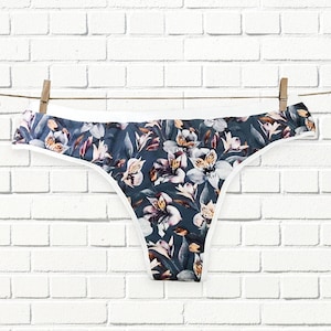 Basic Thong PDF Sewing Pattern Panties Pattern, Basic Thong Pattern ...