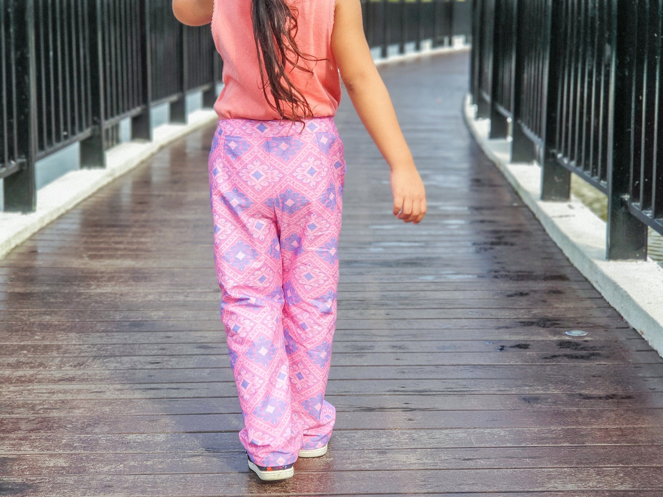 Wrap Trousers PDF Sewing Pattern Trousers Pattern Wrap | Etsy