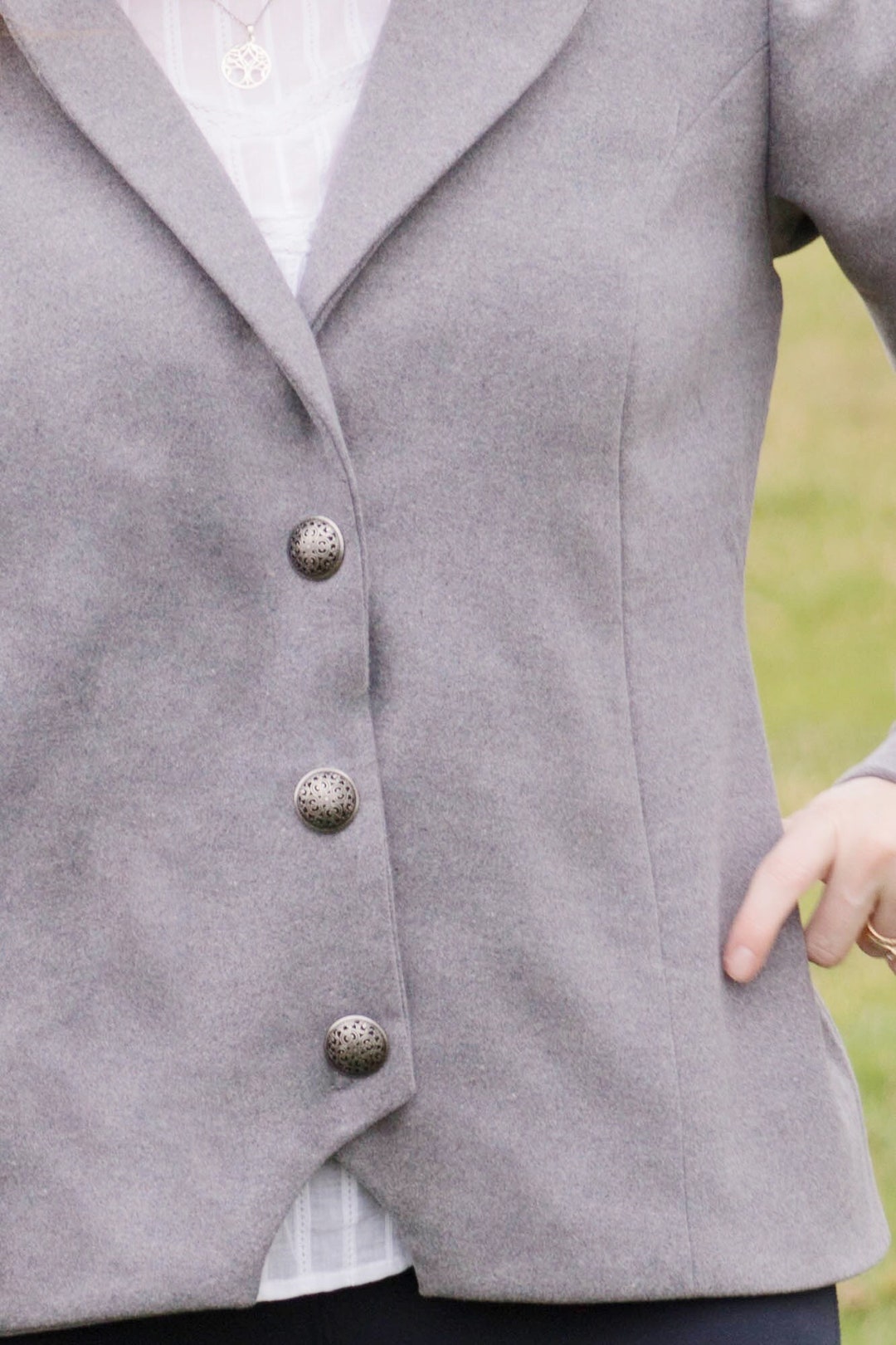 Spring Blazer PDF Sewing Pattern Blazer Pattern, Fitted Blazer, Bow ...