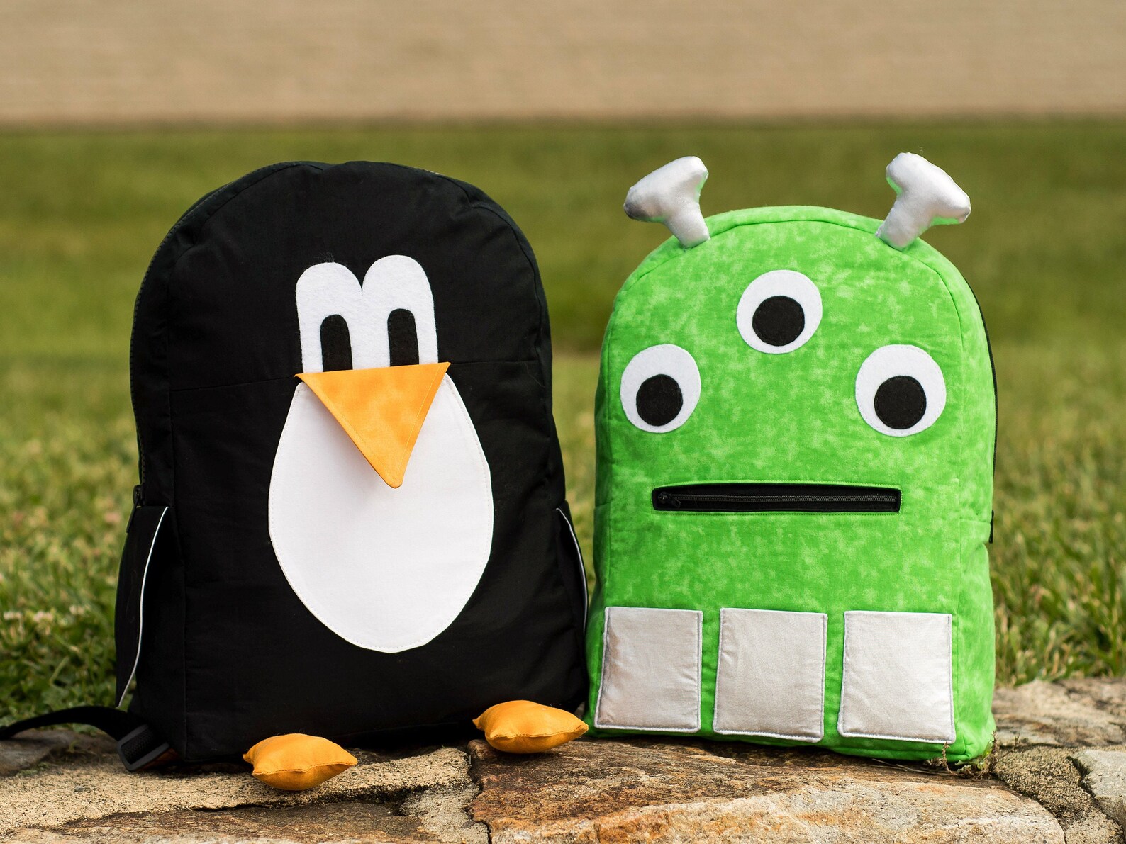 Kids Zoo Backpack PDF Sewing Pattern Pouch Pattern Zoo | Etsy