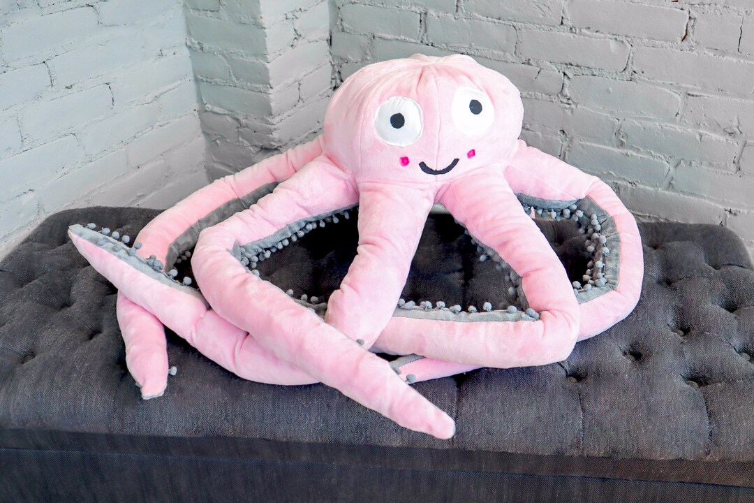 Giant Stuffed Octopus PDF Sewing Pattern Pillow Pattern, Animal Pattern ...